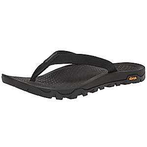 Merrell mens Breakwater Flip Sandal, Black, 10 US
