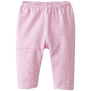 Zutano Unisex-Baby Newborn Candy Stripe Pant, Hot Pink, New Born/Preemie