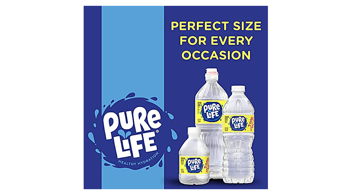 Pure Life Purified Water - Refreshing 16.9oz Bottles for On-the-Go ...