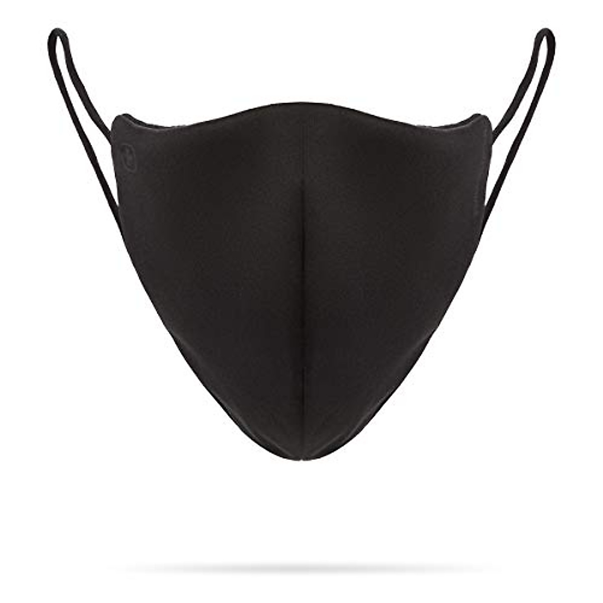 SwissGear Black Reusable Washable & Water-Resistant No-Fog Face Mask with Nose Wire, 1 Count (Pack of 1)