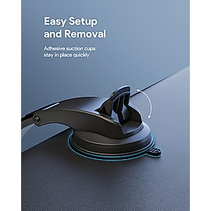 Magnetic Wireless Car Charger Mount 15W Compatible with Magsafe Car Charger SMOONFACE, Dashboard Car Phone Holder for iPhone 15/15 Pro/15 Pro max/14/14 Pro/14 Pro max/13 /13Pro /13ProMax/12/12Pro/Mini