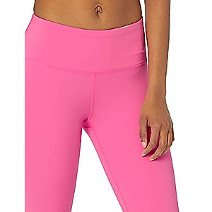 Amazon Essentials Women's Active Sculpt Mid Rise Full Length Legging (Available in Plus Size), Bright Pink, Small