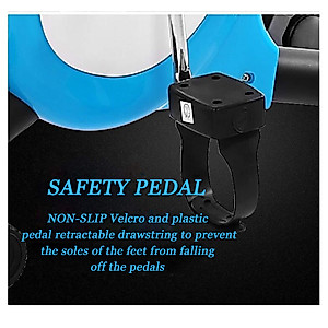 PHASFBJ Home toddler Exercise Bike,kids excercise Bike with LCD Display,kid stationary bikes,Simple and Light Modern Style,Suitable for Home Office Leisure Sports,Blue