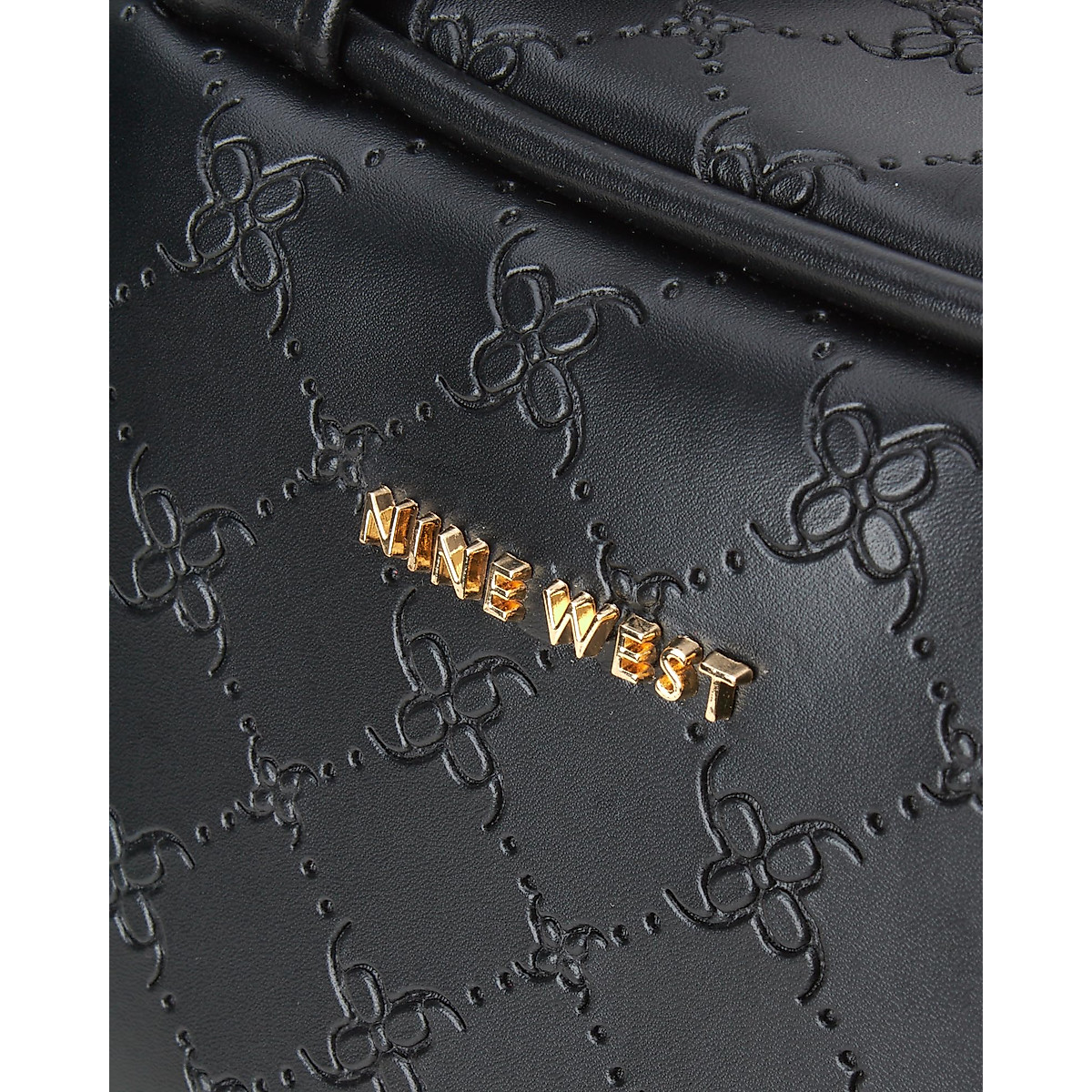 Nine West Women's Toiletries Bag - Travel Makeup and Toiletries Matching Accessories Set - Makeup Organizer Case Set, Size One Size, Black