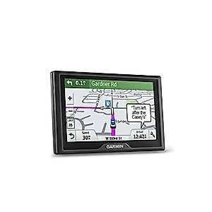 Garmin Drive 51 USA LM GPS Navigator System with Lifetime Maps, Spoken Turn-By-Turn Directions, Direct Access, Driver Alerts, TripAdvisor and Foursquare Data (Renewed)
