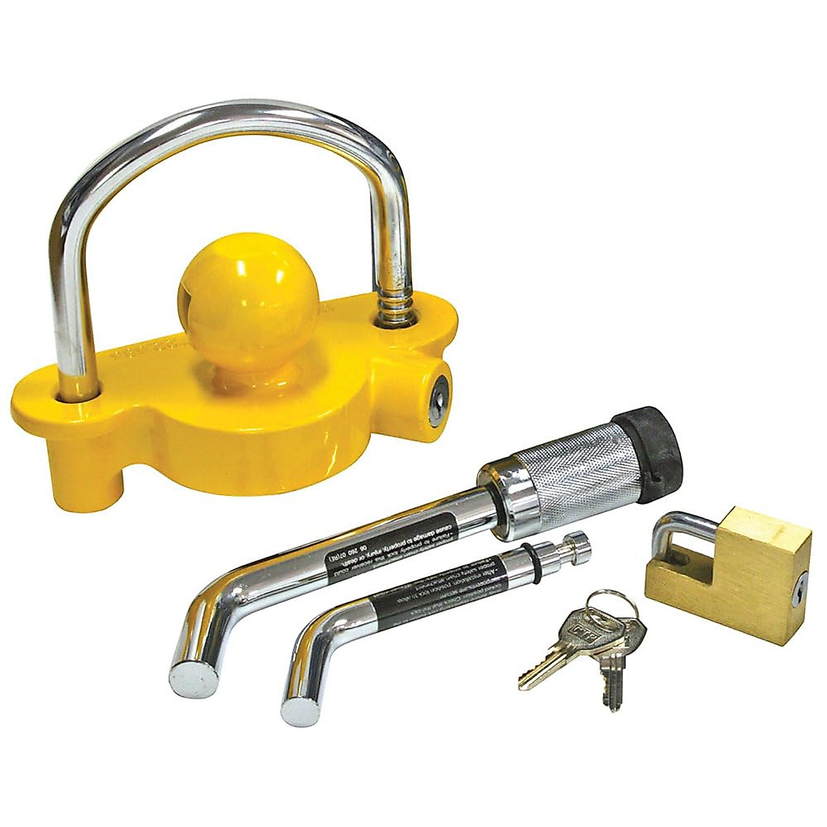 Reese Towpower 7014700 Tow 'N Store Lock Kit, Yellow