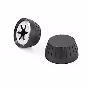 987101 Wheel Hub Caps Replacement Parts for Weber Charcoal Kettle Grill and Old Weber Genesis Grill Wheel Axle Hubcap Push on Axle Cap Retainer BBQ Grill Kenmore Grill Wheels Parts 2pcs