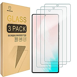 Mr.Shield [3-Pack] Designed For Samsung Galaxy Note 20 [Fingerprint Unlock Compatible] [Tempered Glass] [Japan Glass with 9H Hardness] Screen Protector with Lifetime Replacement