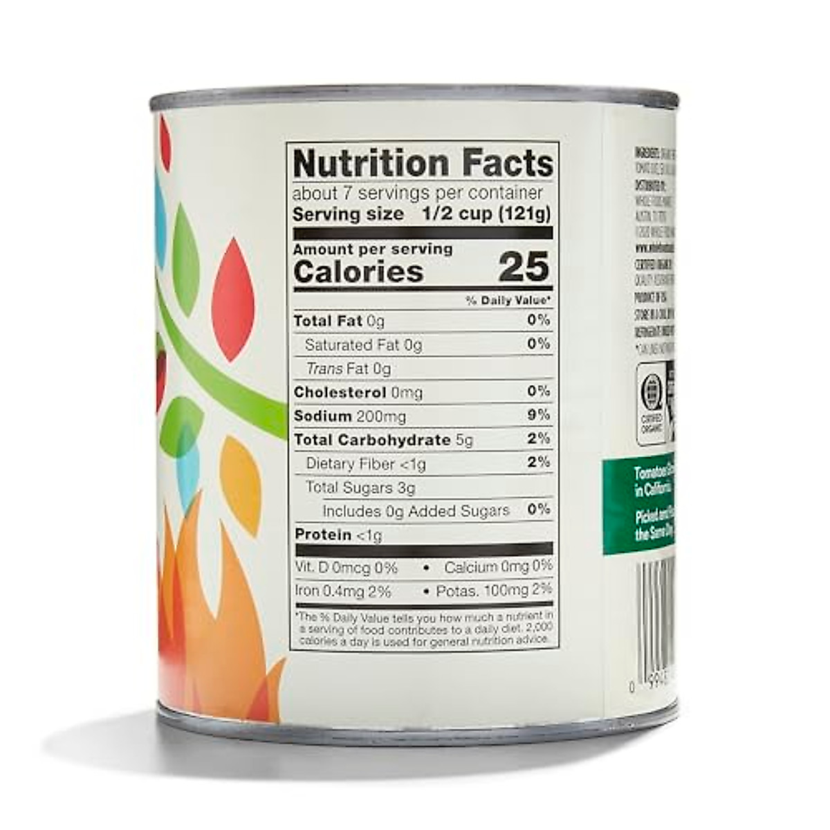 365 by Whole Foods Market, Tomatoes Diced Fire Roasted Organic, 28 Ounce