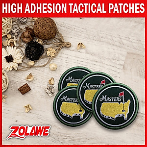 Zolawe Golf Master Patch, Sew On Iron On Embroidery Patches for Clothes Backpacks Hats Jeans Bags, Embroidered Patches, Golf Aesthetic Patches, DIY Iron On Patch for Golfers, Gift for Golf Lovers