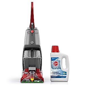 Hoover Power Scrub Deluxe Carpet Cleaner Machine with Oxy Carpet Cleaning Solution (50oz), FH50150,