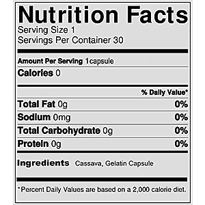 Cassava Twins 1 Month Supply Organic Cassava Root - Fertility Supplement for Twins - Vitamin for a Natural Pregnancy