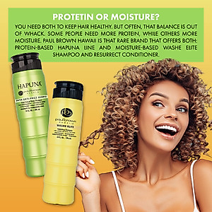 Paul Brown Hawaii Resurrect Salon Quality Conditioner | Hydrate & Treat Damaged Hair | Antioxidant-Rich Kukui Nut Oil for Ultimate Hair Moisturization | Safe for Color Treated Hair (33 oz.)