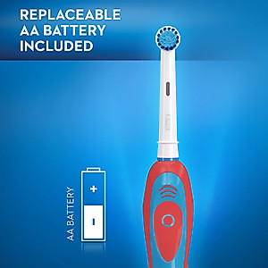 Oral-B Pro-Health Sparkle Fun Battery Power Kids Electric Toothbrush with Replaceable Sensitive Brush Head, for Kids 3+