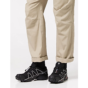 Salomon Men's Speedcross 4 GTX Trail Running Shoes, Black/Black/SILVER METALLIC-X, 10.5