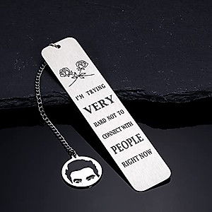 SC TV Show Gifts Bookmark David Merchandise Souvenir for TV Fans Funny Quote Items Bookmark for Book Lovers Humor Birthday Christmas Stocking Stuffers Gift for SC Fans Friends