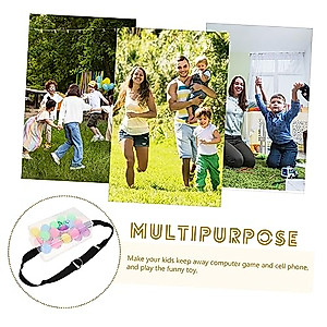 BESPORTBLE 1 Set Strap Shake Box Outdoor Toys toy's for Kids Childrens Toys Parent- Child Interactive Toy Carnival Decoration Pong Coordination Training Kids Balls Shaking Game Kit Kids Toy