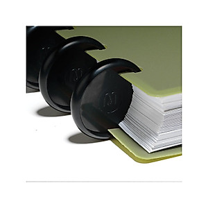 Staples 923050 Arc System 1-Inch Notebook Expansion Discs Black 12/Pack (20773)