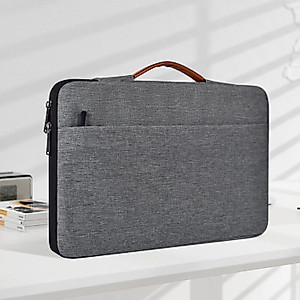 14 Inch Laptop Sleeve Case for HP 14 Laptop/HP Pavilion 14 / EliteBook, Lenovo ideaPad 14, ASUS Vivobook 14, Dell Inspiron 14, 14-in Computer Travel Bag -SpaceGrey