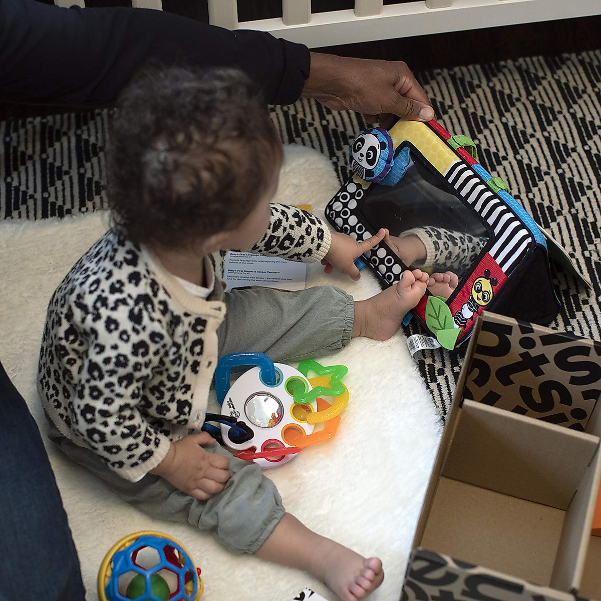 Baby Einstein Baby's First Art Teacher Developmental Toys Kit and Gift Set, Newborn and up