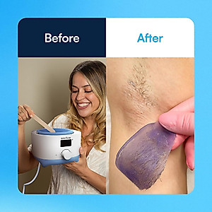 Bella Verde Waxing Kit for Women & Men - Hard Wax Kit for Hair Removal - Wax Warmer for Face, Legs, Eyebrows, Body, Bikini - Home Melter Wax Pot Machine - Hard Wax Beads Kit, Painless All Hair Types