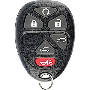 KeylessOption Keyless Entry Remote Control Car Key Fob Replacement for OUC60270, 15913427