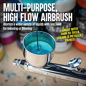 Iwata-Medea Eclipse HP CS Dual Action Airbrush Gun / Gravity Feed