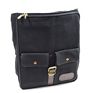 Chef Pack Knife Carrier Backpack With Shoulder Straps – Professional Canvas Travel Case With Organizer Slots For Knives Pens Pencils & Spoon