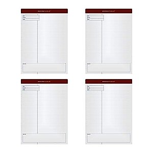 TOPS Project Planning Pads 40 Sheets per Pad, 4 Pads per Pack