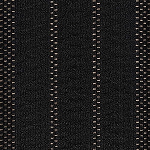 ZeeMart Macrame Style Boho Table Runner, Black Table Runners 72 Inches Long, Farmhouse Woven Home Decor, 12x72 Inch, Black