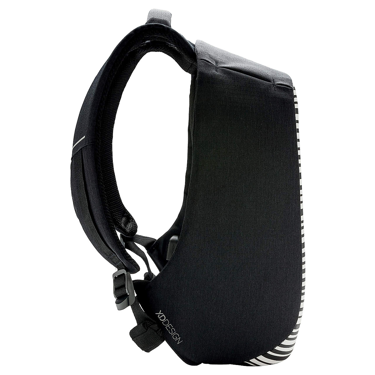 XDDesign Bobby Compact Print Anti-Theft Laptop USB Backpack Zebra (Unisex Bag)