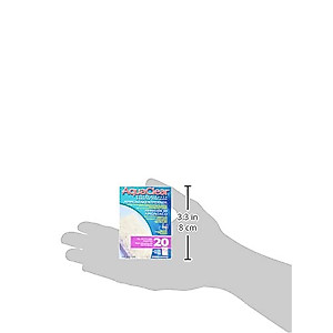 AquaClear 20 Ammonia Remover Inserts, Aquarium Filter Replacement Media, A596