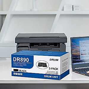 HL-L6400DW Drum Unit DR890 DR-890: 2 Pack DR-890 DR890 Drum Unit Replacement for Brother DR890 HL-L6250DW L6400DW L6400DWT MFC-L6750DW L6900DW Printer Ink