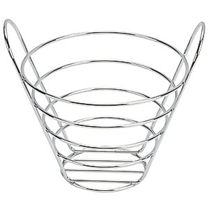 American Metalcraft WBC705 Baskets, 8.25" Length x 6.875" Width, Silver