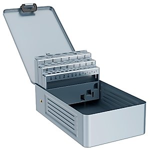 29PCS Drill Bit Index Box, Empty Metal Case (Excluding Drill Bits), 1/16"-1/2"