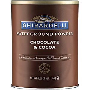Ghirardelli Sweet Ground Chocolate and Cocoa | 3 lb. | Baking & Desserts