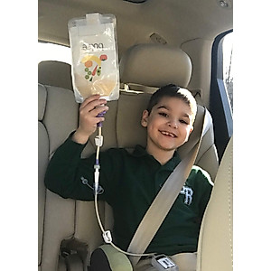 Bolee Bag Reusable Gravity Bag for Home Tube Feeding. A Tube Feeding Nutrition Container for use with g-Tubes. Attach an enfit Compatible Bolink Large Cap (Sold Separately) for g-Tube Feeding.