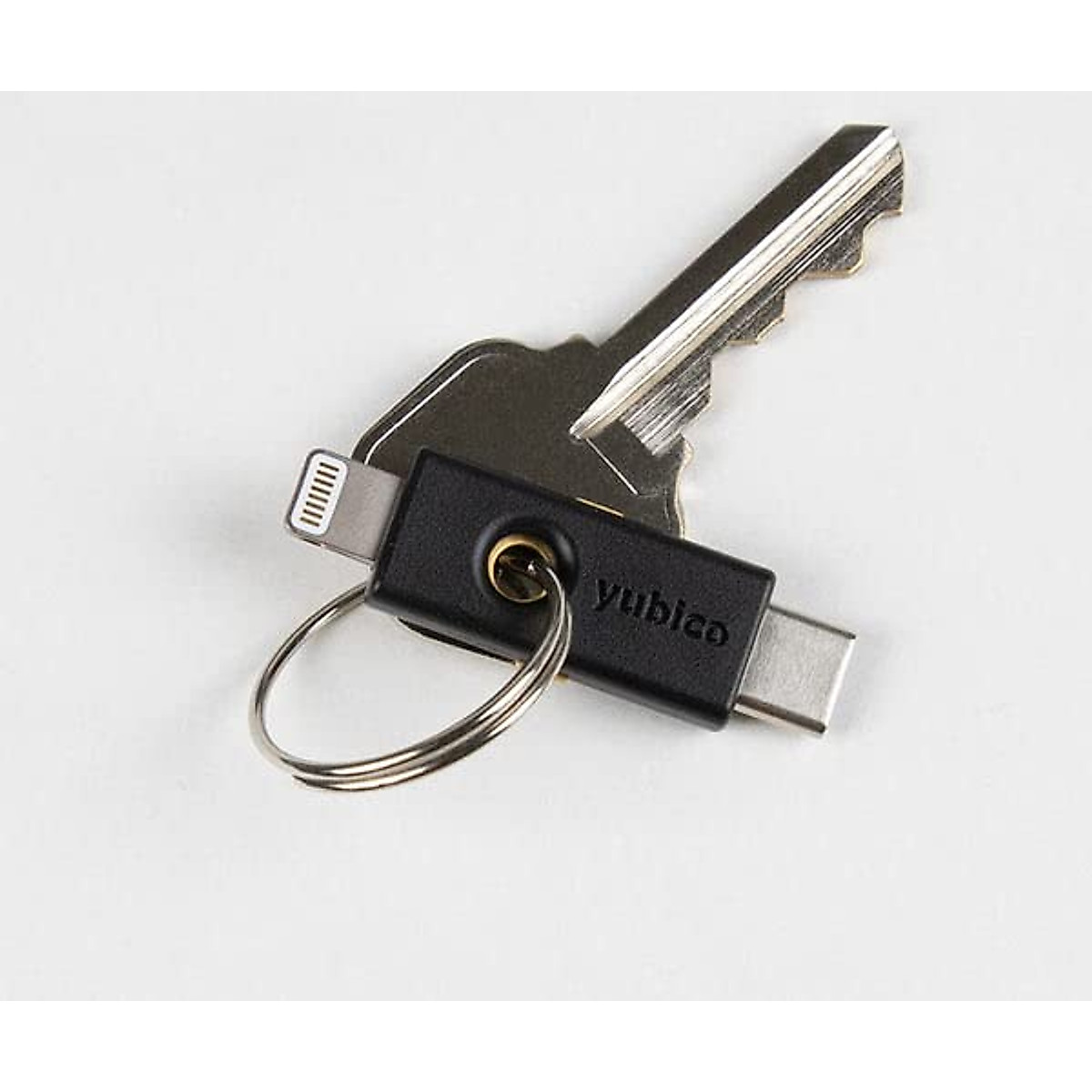 Yubico - YubiKey 5Ci - Two-Factor authentication Security Key for Android/PC/iPhone, Dual connectors for Lighting/USB-C - FIDO Certified