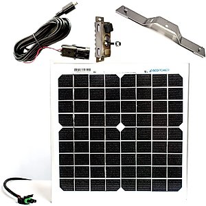 Spartan Camera Spartan Ghost GoLive 15 inch 10W 12V Solar Panel Trail Camera Charger Package with Panel Bracket, Cable Connector and Tree Mount