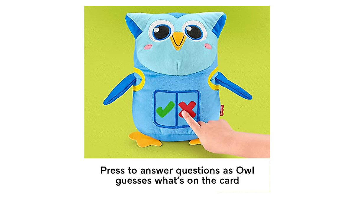 Fisher-Price Guess & Press Owl | Interactive Learning Toy