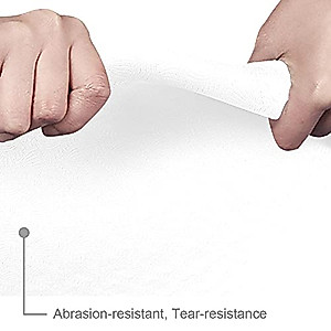 Dragon Sword Cotton and Linen Grass Green Flowers Premium Thick Yoga Mat Eco Friendly Rubber Health&Fitness Non Slip Mat for All Types of Exercise Yoga and Pilates (72" x 24" x 6mm)