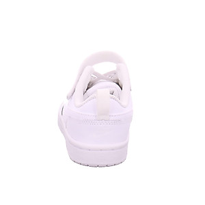 Nike Boy's Court Borough Low 2 (Little Kid) White/White/White 1 Little Kid M