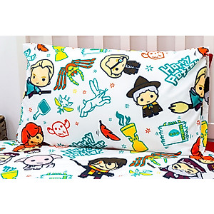 Harry Potter Duvet Cover Scene Design | Reversible 2 Sided Bedding Duvet Cover, Official Merchandise Pillow Case (Single