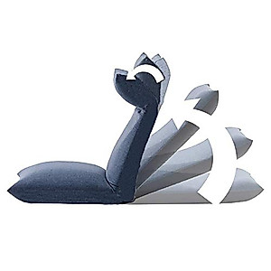 UXZDX Lazy Sofa,Folding Gaming Sofa Chair Lounger Folding Adjustable Sleeper Bed Couch Recliner (Brown)