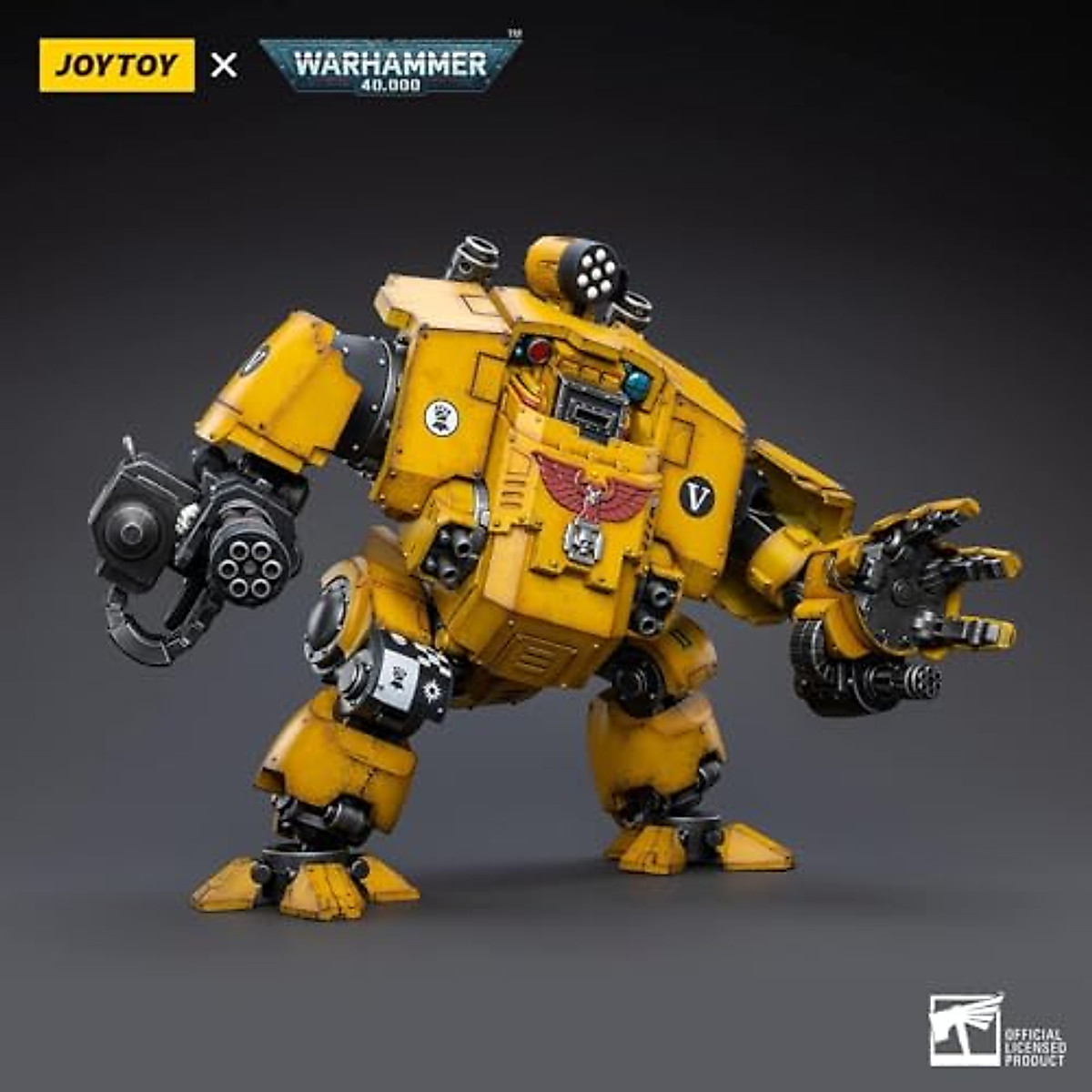 LEBOO JOYTOY Warhammer 40K 1/18 Mecha Action Figure Imperial Fists Redemptor Dreadnought 11.73”Tall