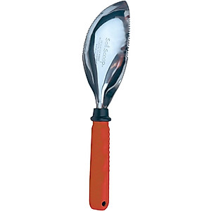 Garden Works SSR Comfort Grip Soil Scoop, Red