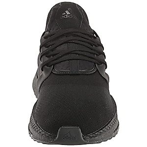 adidas Men's X_PLRBOOST Running Shoe, Black/Grey/Black, 9.5