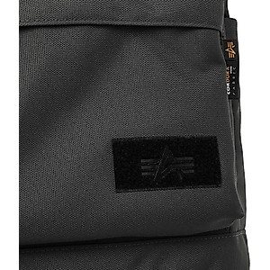 ALPHA INDUSTRIES INC(アルファ インダストリーズ) Men's Official Alpha Backpack, Cordura Canvas, Grey (Grey Marl)