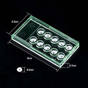 Tooth Ornaments, 10pcs 2mm Dental Crystal Tooth Ornaments Tooth Gems Teeth Jewelry Gem Decoration White with Box