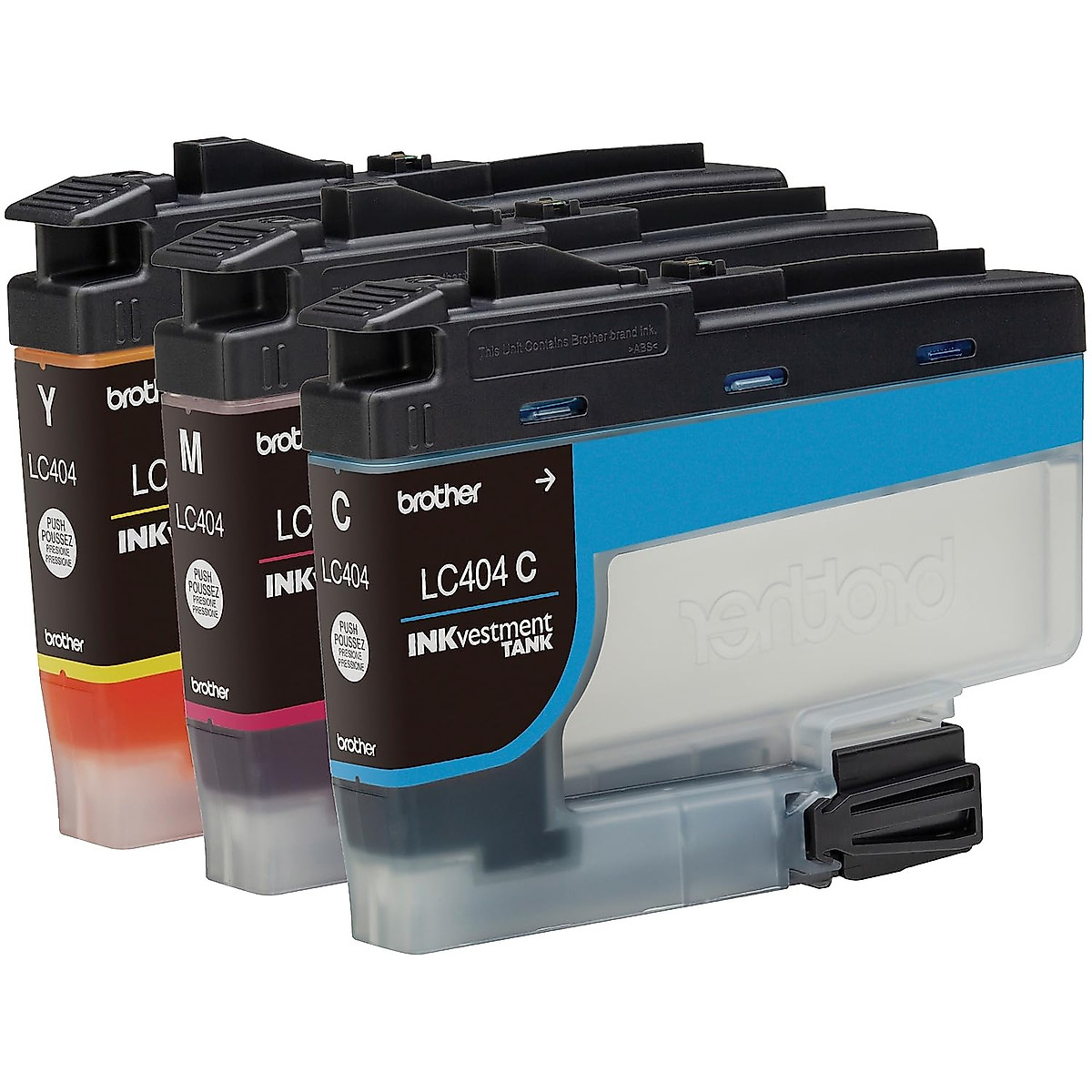Brother LC4043PKS 3 Pack of Standard Yield Cyan, Magenta and Yellow -Ink -Cartridges